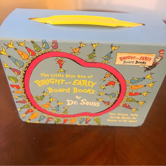Dr. Seuss | Other | The Little Blue Box Of Bright And Early Board Books ...
